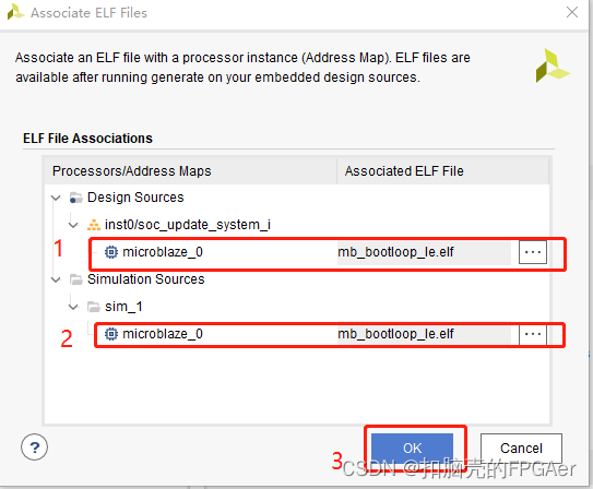 Xilinx Vivado bit文件和Microblaze elf文件合并的两种方法_vivado elf-CSDN博客