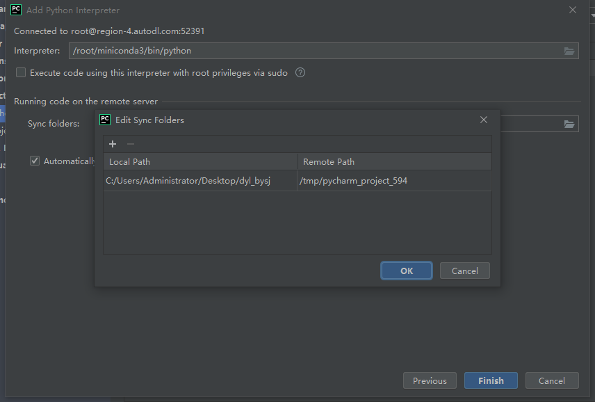 AutoDL算力租用++Pycharm中SSH、SFTP连接远程服务器_pycharm利用ssh使用远程算力-CSDN博客