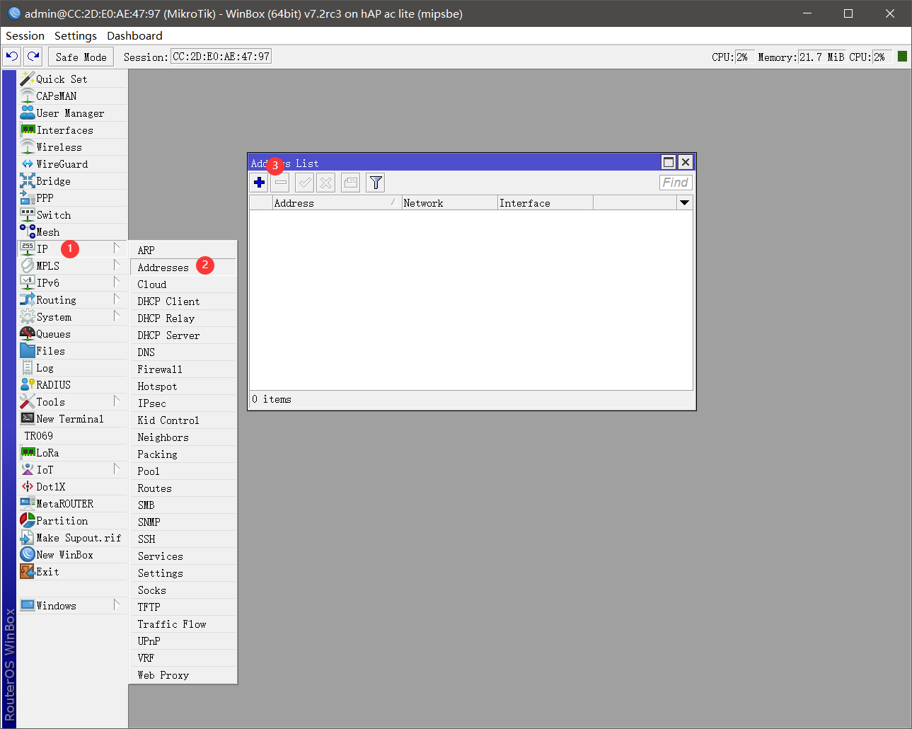 MikroTik RouterOS上网设置_mikrotik路由器设置教程-CSDN博客