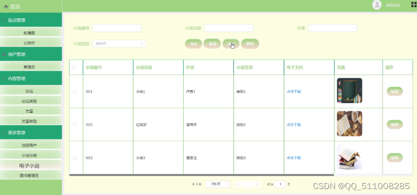 Pythonvue实现在线电子小说网站python Flask Vue 电子书 Csdn博客