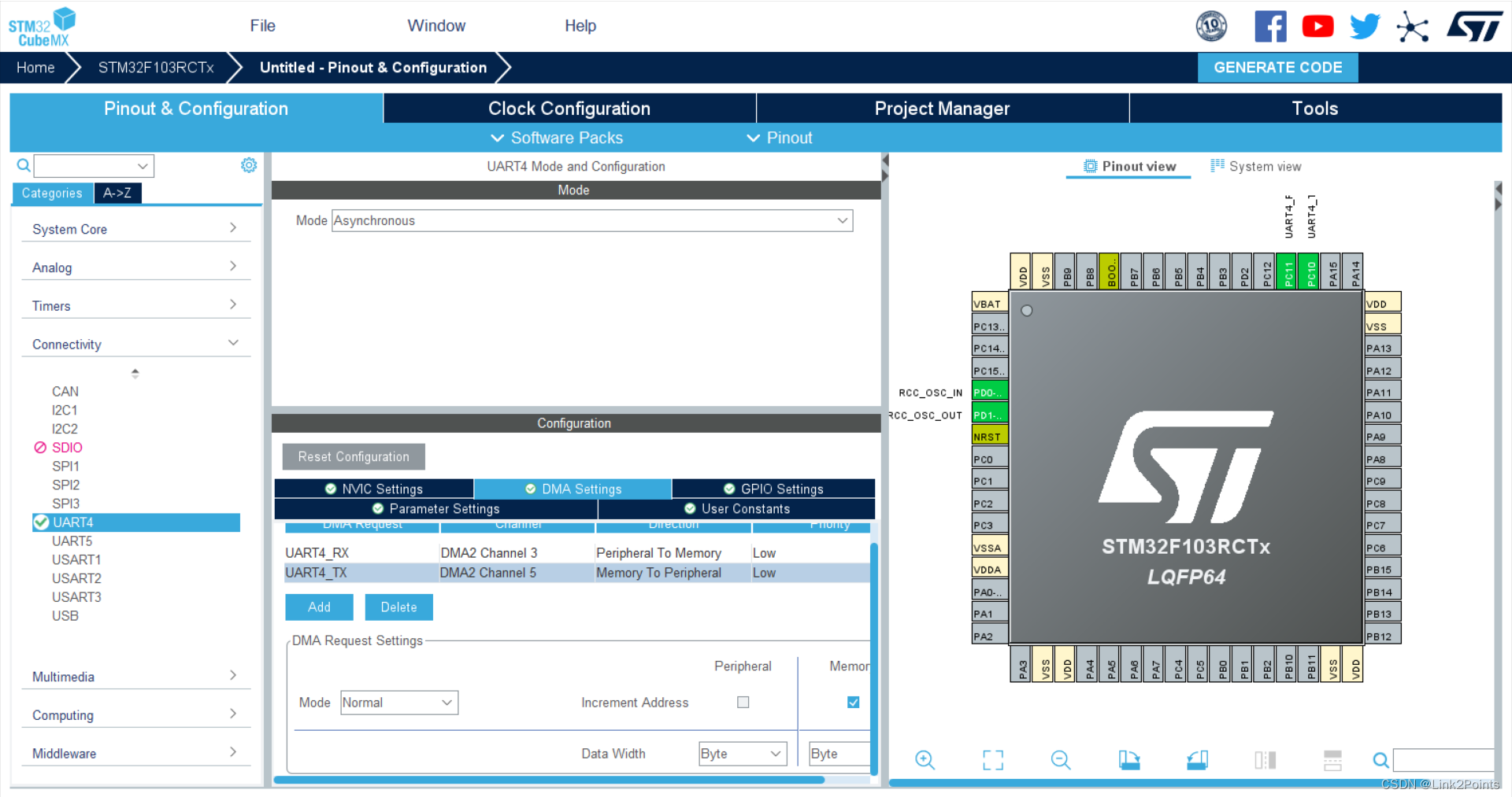 STM32 LL库串口收发-CSDN博客