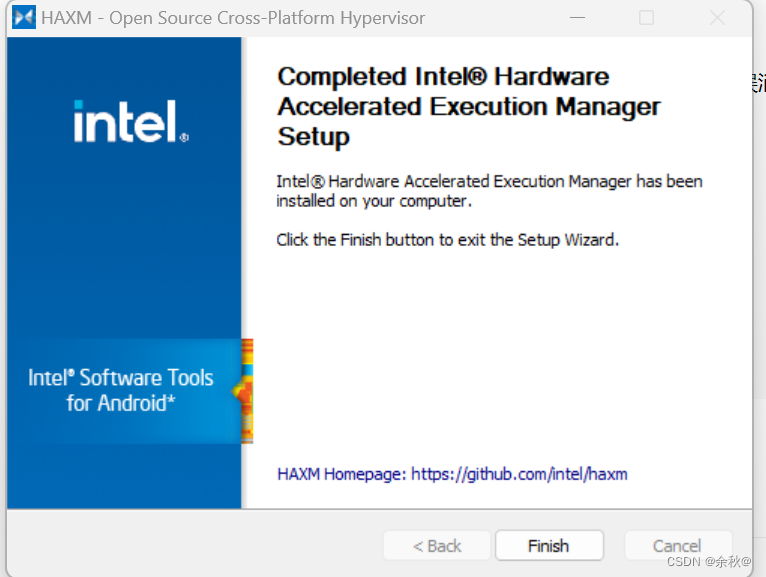andriod studio 中Intel® HAXM installation failed问题应该怎么解决_intel庐 haxm uninstallation failed-CSDN博客