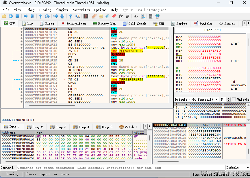 从游戏中学习逆向：制作OW的dump_游戏逆向-CSDN博客