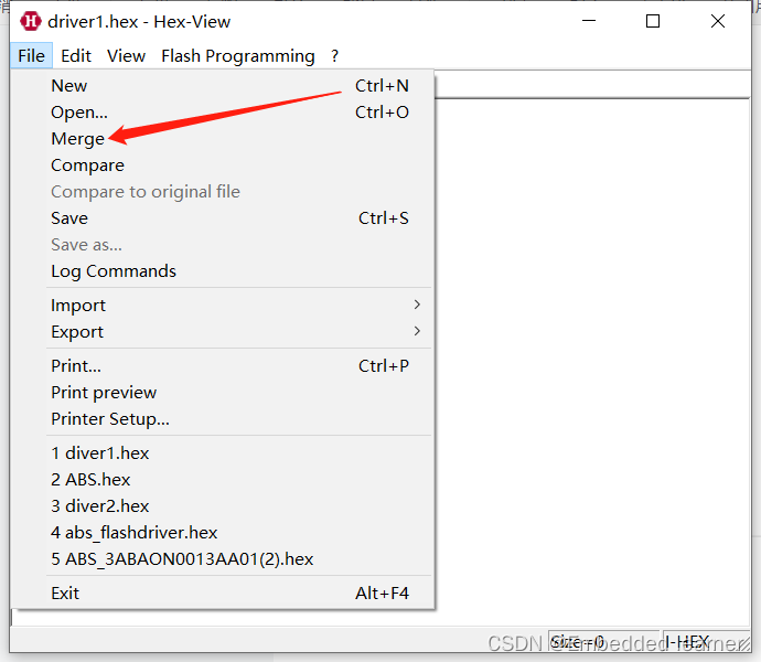 .s19 文件转换为 .hex 文件简易方法_s19转hex-CSDN博客