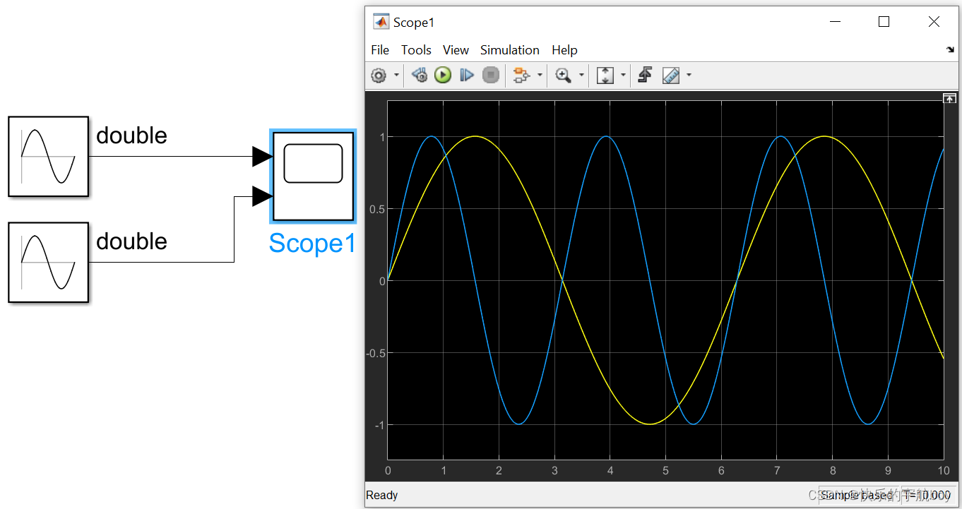Simulink 0基础入门教程 P2 常用模块的使用介绍_relational operator模块-CSDN博客