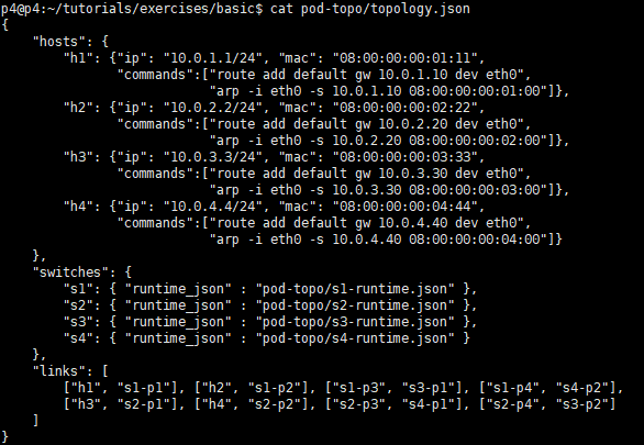 P4 tutorials----Basic Forwarding-CSDN博客