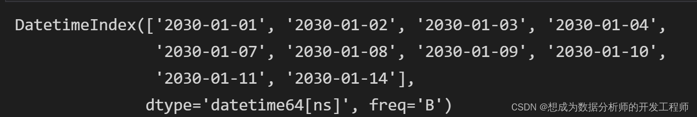 8.Python中使用Pandas对时间的操作——创建时间变量、转化为时间对象、使用时间索引、时间序列的使用方式_pandas时间戳转化为时间 ...