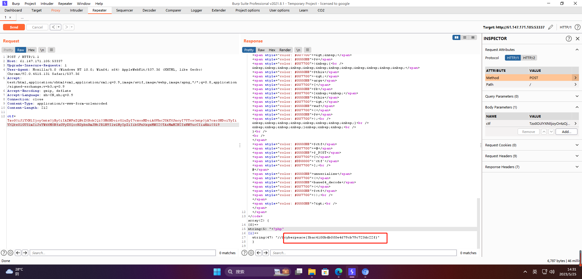 【愚公系列】2023年05月 攻防世界-Web（unseping）-CSDN博客