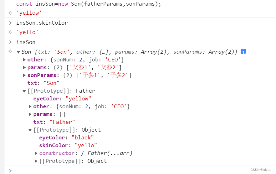 Javascript中的静态属性,实例属性,原型属性(静态方法,实例方法,原型方法)以及各种继承方式js静态属性 Csdn博客