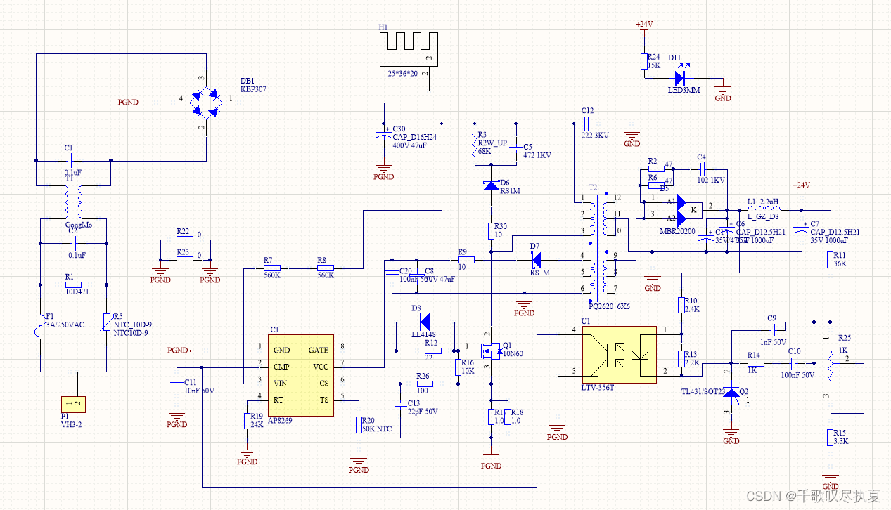 T12烙铁（焊台）通用电源（2个方案，24V）_t12电源电路图及原理分析-CSDN博客