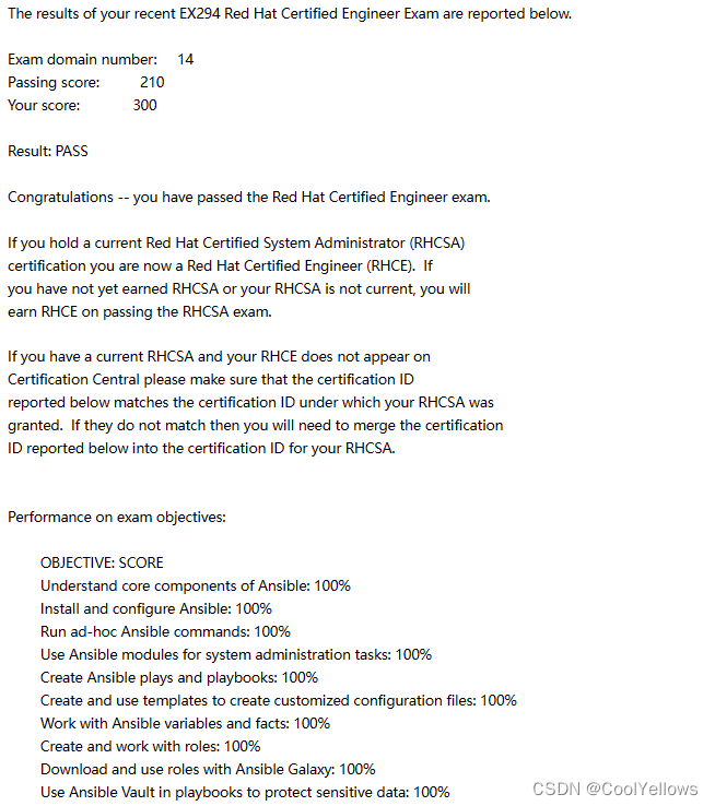 2023年7月RHCE考试满分通过总结(RHCE)_rhce题库2023-CSDN博客