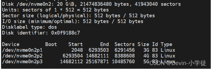 增加系统硬盘创建分区、shell_linux添加一块虚拟硬盘sad容量20g,并设置4个逻辑分区,分别为3个,4g,5g,6g-CSDN博客