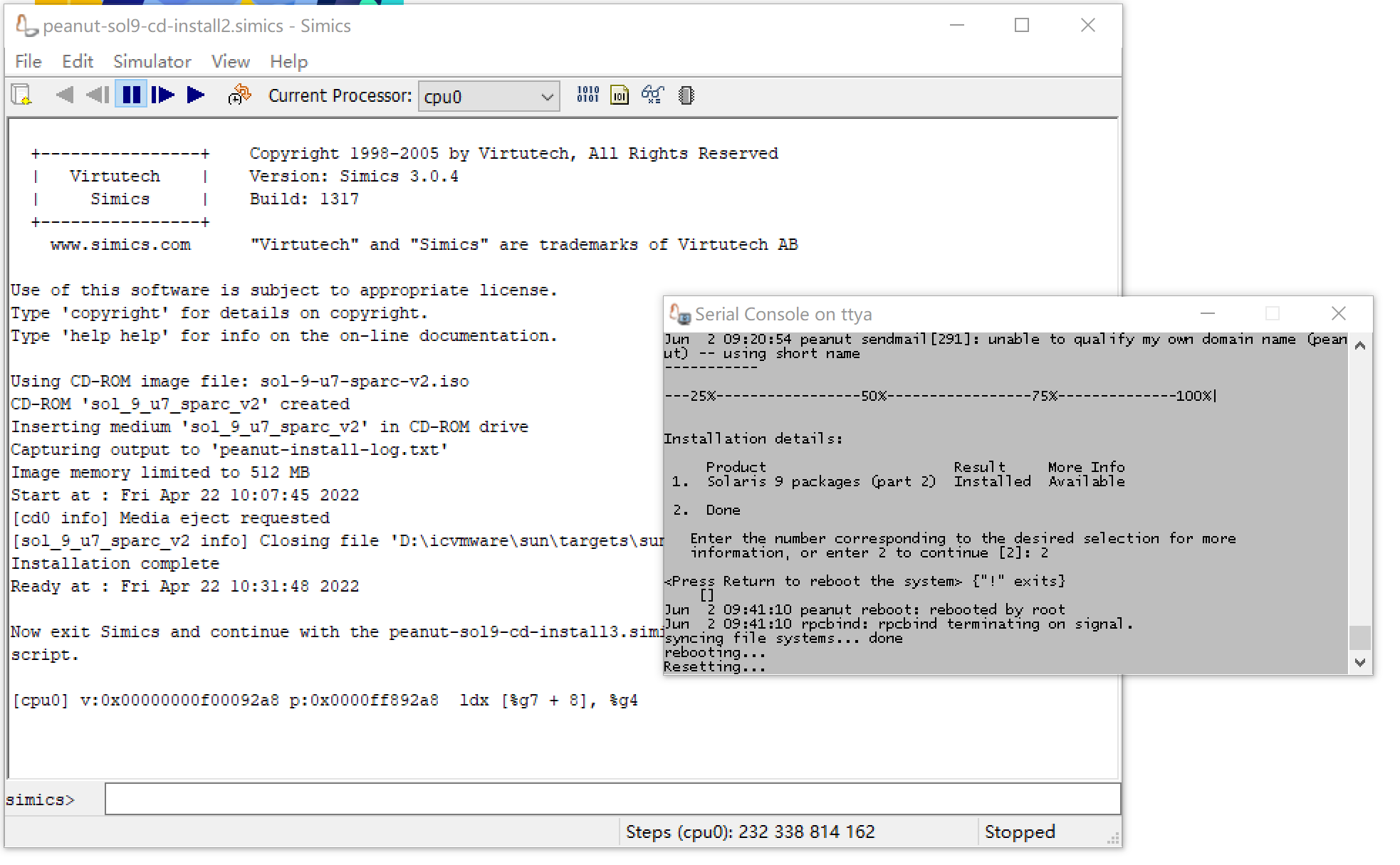 simics安装solaris9，成功运行memory compiler-CSDN博客
