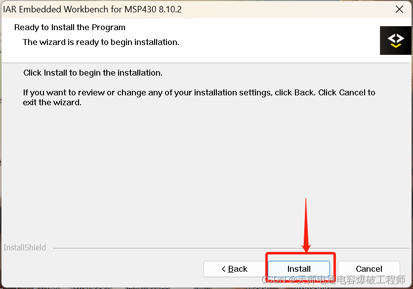 MSP430的IAR安装和注册_iar注册机-CSDN博客