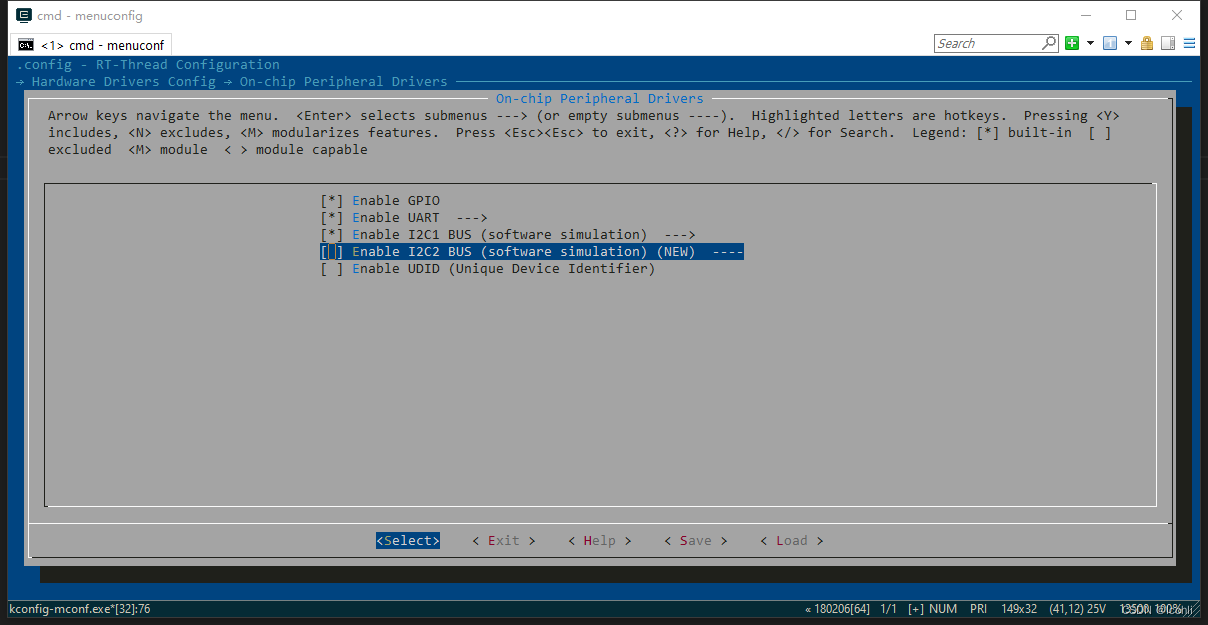 配置RTT-Thread的 软件模拟I2C，(software simulation)_rt-thread studio设置i2c引脚-CSDN博客