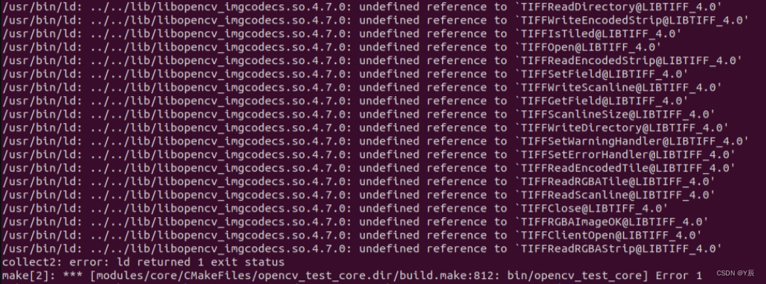 Ubuntu20.04中的Opencv-4.7.0编译过程及遇见的问题_ubuntu opencv4.7-CSDN博客