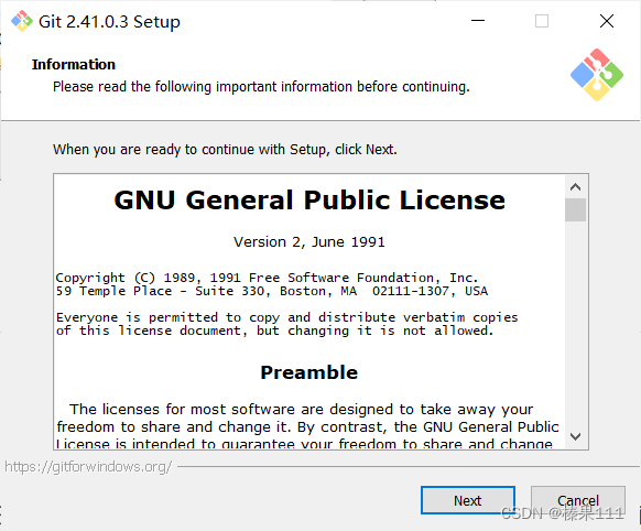GIT安装教程_git-2.41.0.3-64-bit.exe安装-CSDN博客