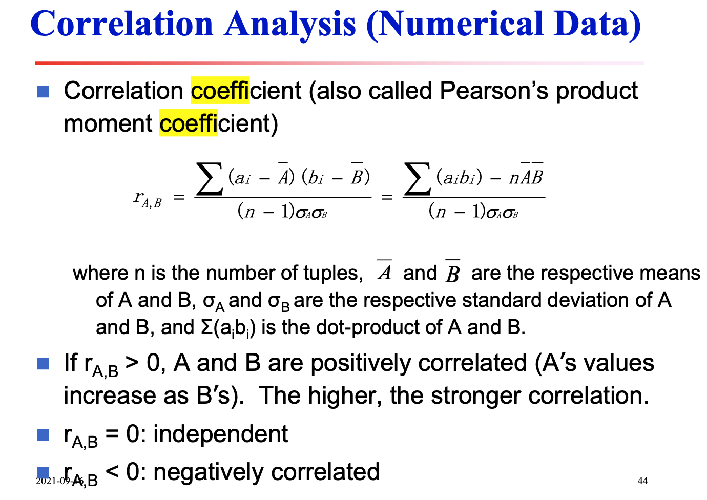 相关系数（correlation coefficient）_corresponding coeffcient-CSDN博客