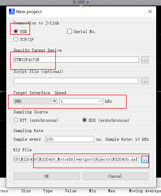 【开源代码】-基于国民N32G43x系列MCU使用JLINK的开发组件工具-J-Scope/变量跟踪/图形显示_jlink n32g430-CSDN博客