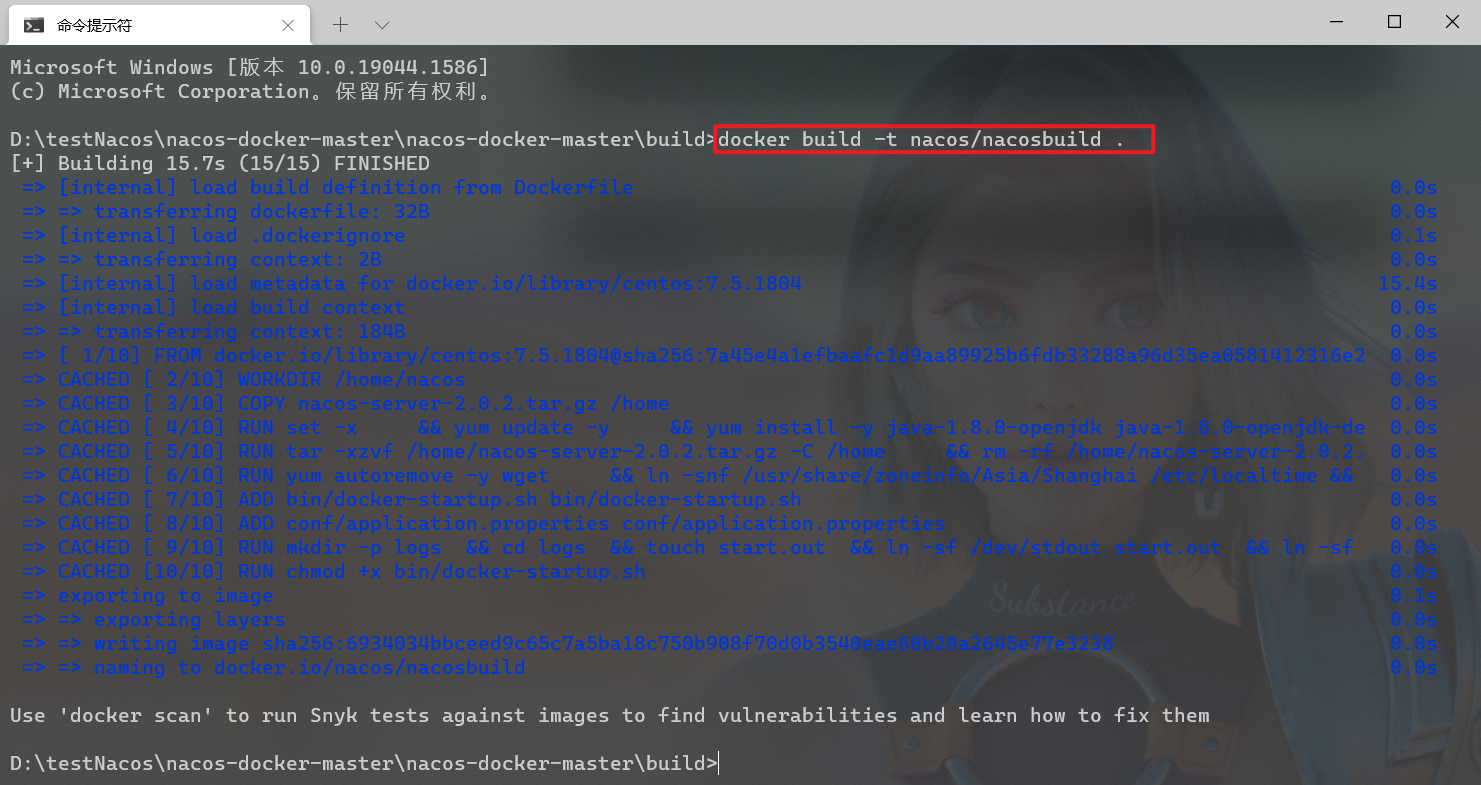 简单的通过dockerfile 构建自己的nacos镜像 并持久化到 Mysql8 0 Dockerfile Nacos Csdn博客