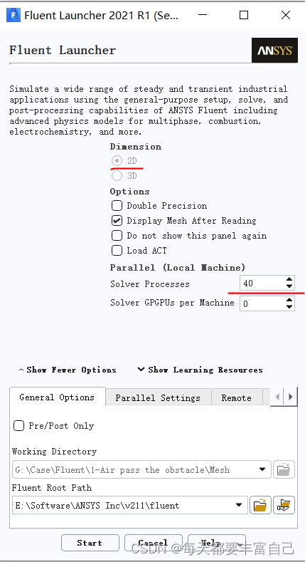 Fluent案例1- 空气流经障碍物-2_fluent残差设置-CSDN博客