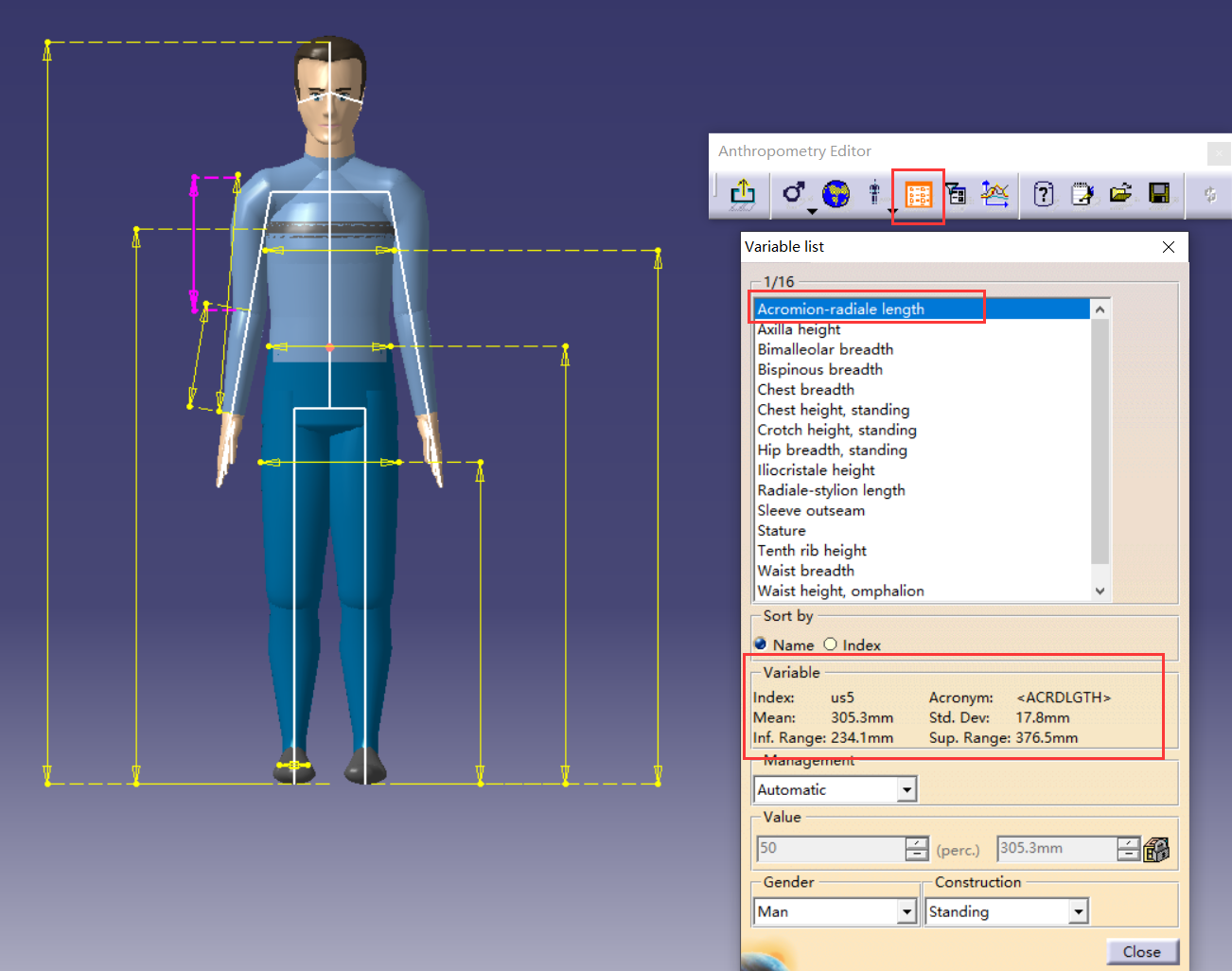 DELMAI学习笔记（二）人体测量_delmia中的人体骨骼数据-CSDN博客