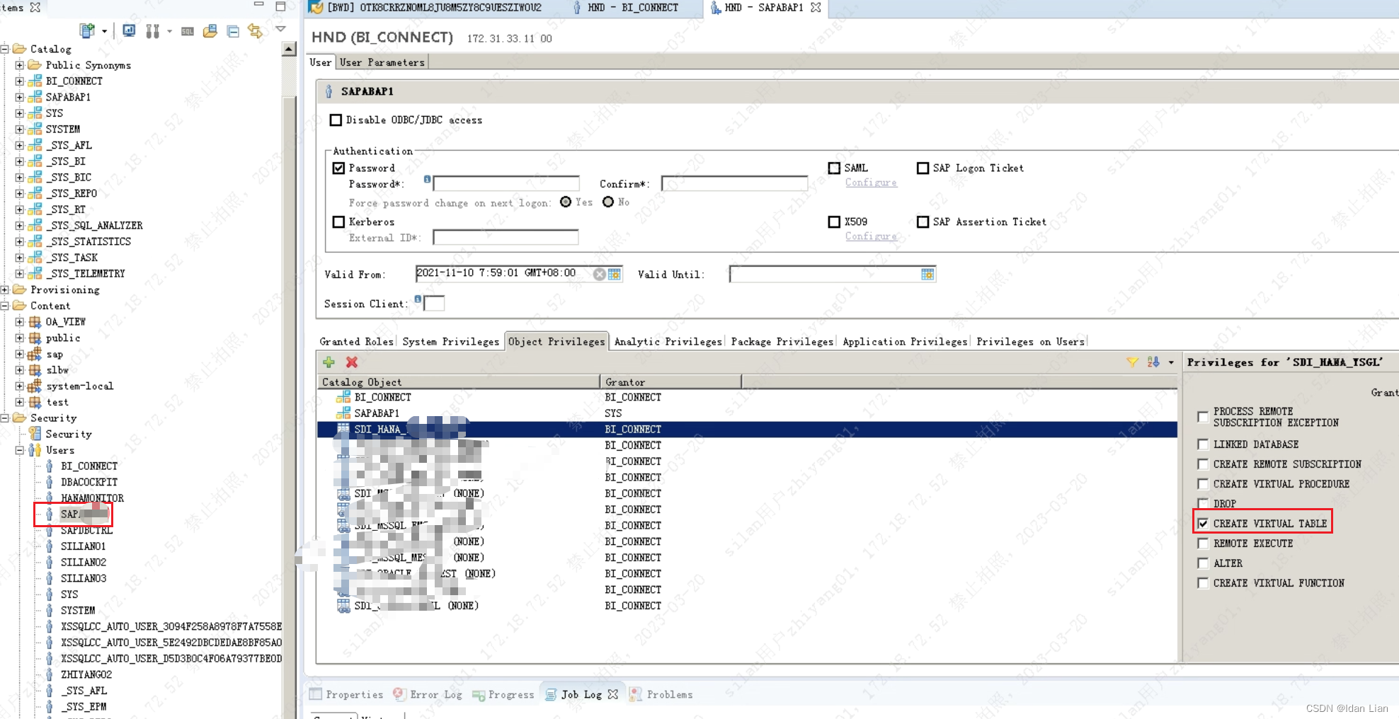 HANA问题记录：error while creating virtual table_hana create virtual table-CSDN博客