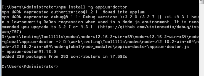 配置appium环境之node.js和appium安装_appium js-CSDN博客