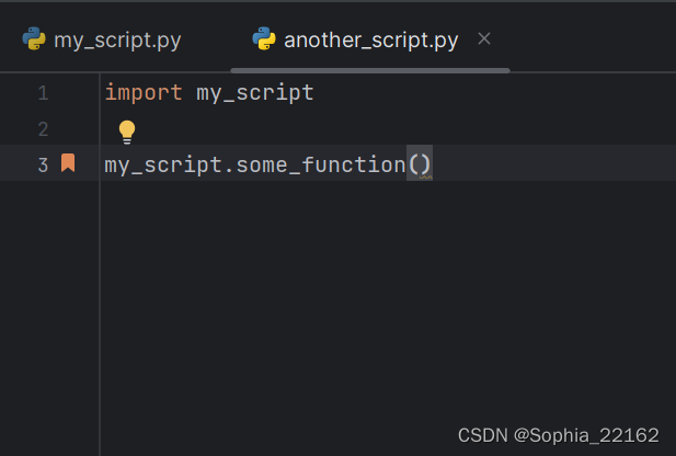 【python从0到1】两个文件互相调用—— 两个脚本”python 两个文件互相调用会怎么样 Csdn博客