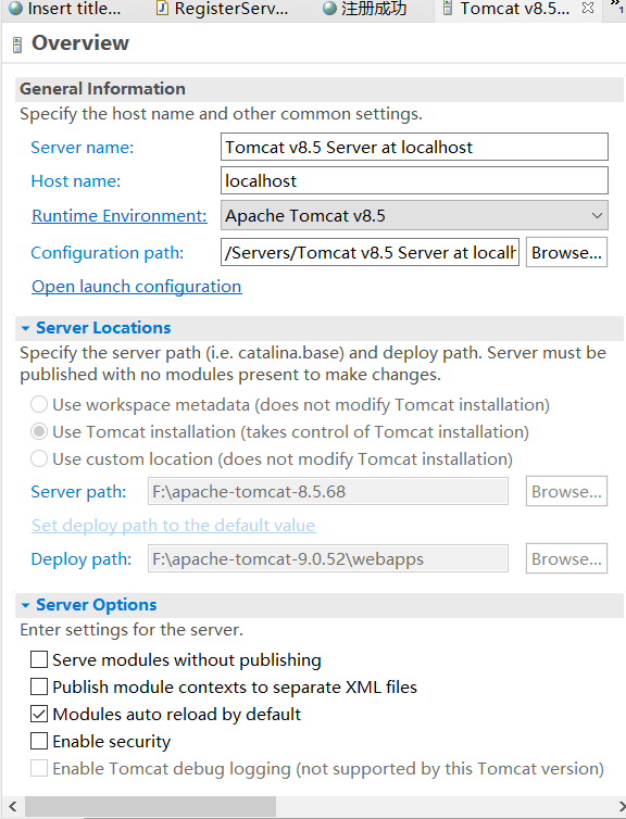 eclipse无法显示此页，确保web地址http://localhost:8080正确，可能是ie问题_eclipse启动项目后无法访问此 ...
