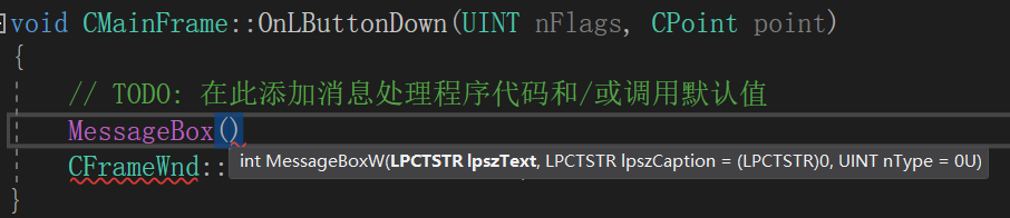 VC++简单绘图 MFC消息映射机制 MessageBox函数_vc messagebox-CSDN博客