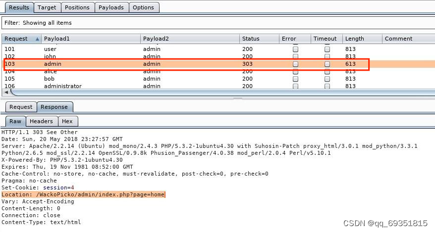使用Burp Suite对登录页面进行字典攻击_在burp中配置用户名和密码字典-CSDN博客