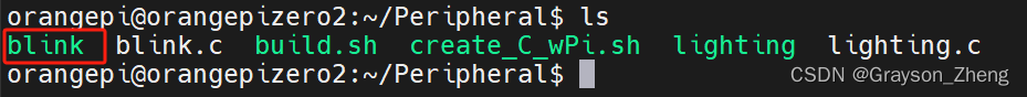 OrangePi ZERO 2 外设应用程序开发之用 wiringOP 编程点亮一个LED 与 shell 脚本编译-CSDN博客