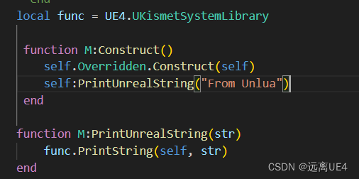 Ue4 Unlua 初使用小记 Csdn博客 