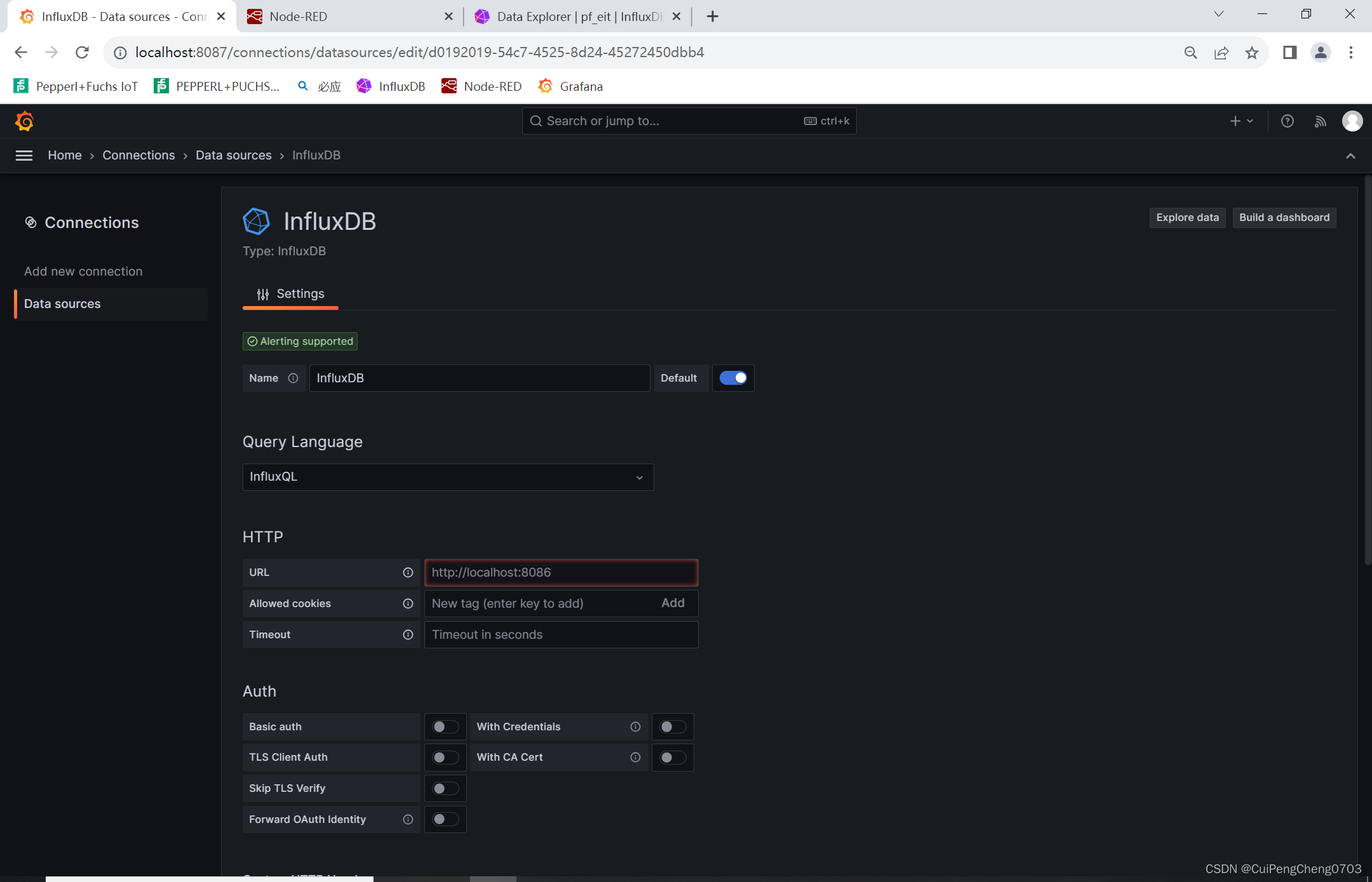 windows下的Grafana安装和连接InfluxDB_grafana windows安装-CSDN博客