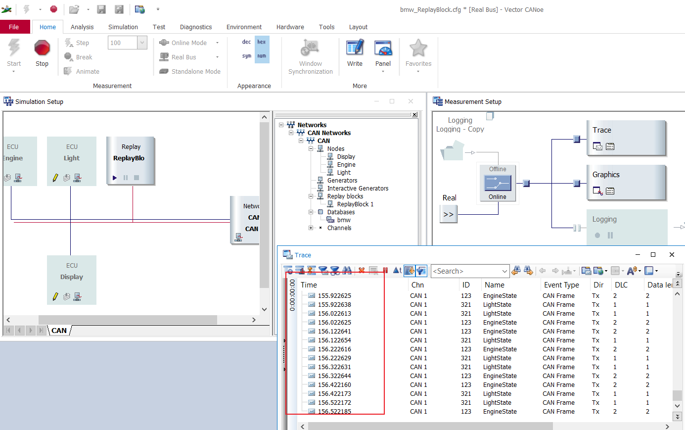 CANoe的数据回放（Replay Block），还是要结合CAPL脚本才能说的明白_canoe replay block-CSDN博客