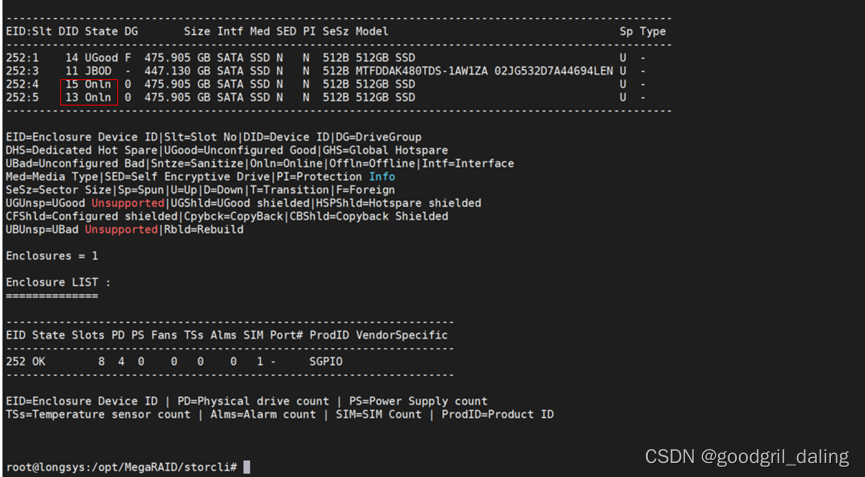 Raid卡下smart查询smartctl查看raid Csdn博客 