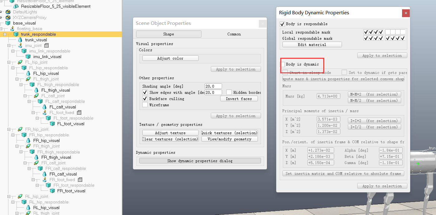 四足机器人研究（一）-V-rep宇树A1模型导入_unitree a1参数-CSDN博客