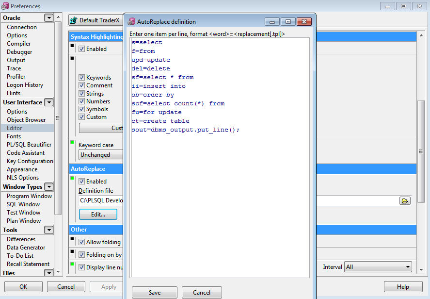 PL/SQL Developer常用设置_sql developer 窗口布局-CSDN博客