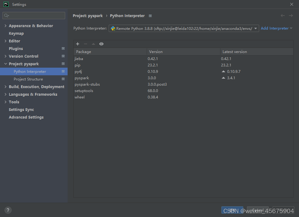 PySpark :EOFException occurred while reading the port number from ...