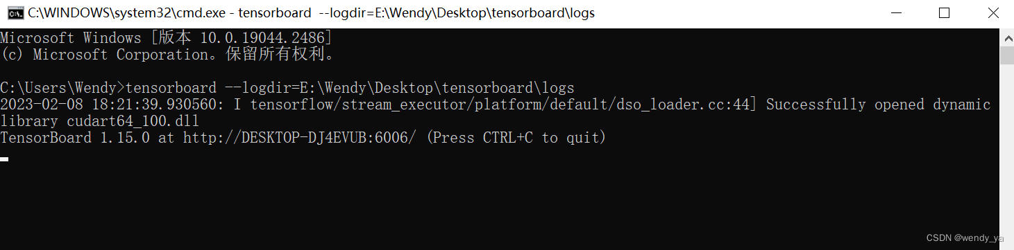tensorboard拒绝连接的解决方法总结（如何使用tensorboard查看可视化图像总结）_tensorboard localhost拒绝连接请求-CSDN博客