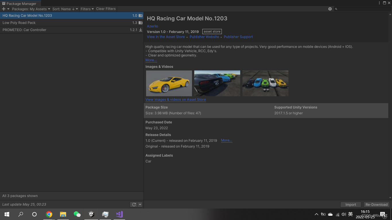【Unity 3D】 Asset Store无法跳转与使用_unitystore下载的资源打不开-CSDN博客