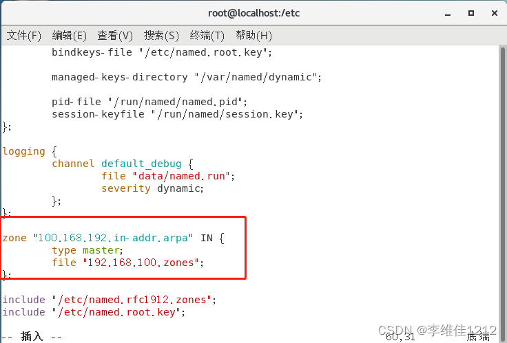 系统学习Linux-DNS服务器（一）_named zone 文件-CSDN博客
