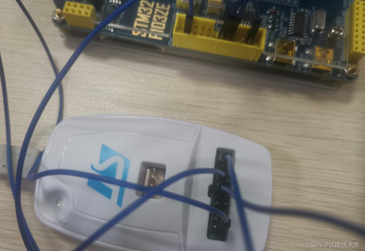 ST-LINK/V2的JTAG/SWD(20线/4线)连接_stlink接线图-CSDN博客