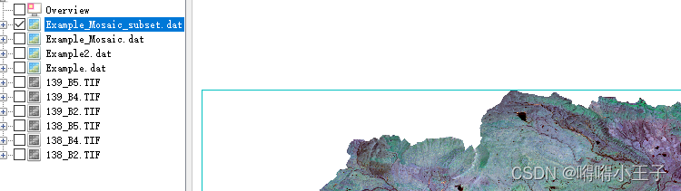 ENVI5.3 Landsat 5 遥感数据的简单处理 （图层叠加、融合、裁剪）（超详细操作）_envi自带landsat tm5数据-CSDN博客