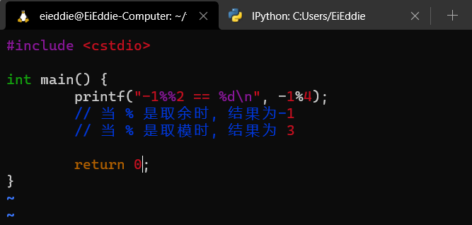 C++中的取余(rem)与取模(mod), 与实现fix函数_c++ mod-CSDN博客