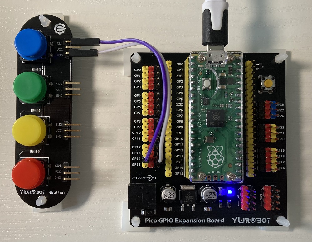 我用树莓派Pico学Python (5) - 按键检测 以及 新买的开发板底板_pico micropython 按键检测 irq-CSDN博客