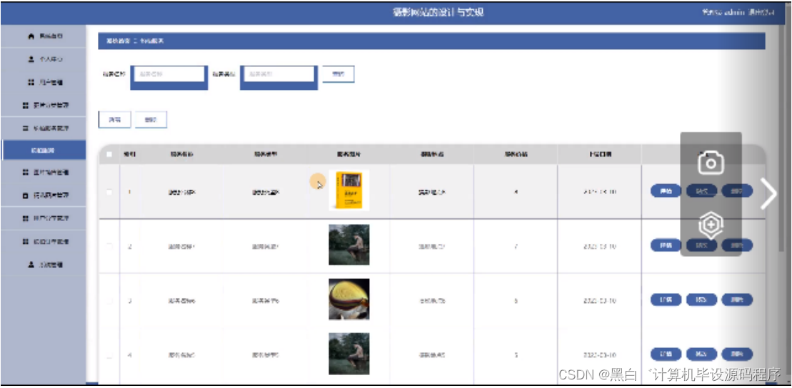 计算机毕业设计springboot摄影网站的设计与实现v09879 附源码 基于spring Bootvue的摄影网站的设计与实现选题的