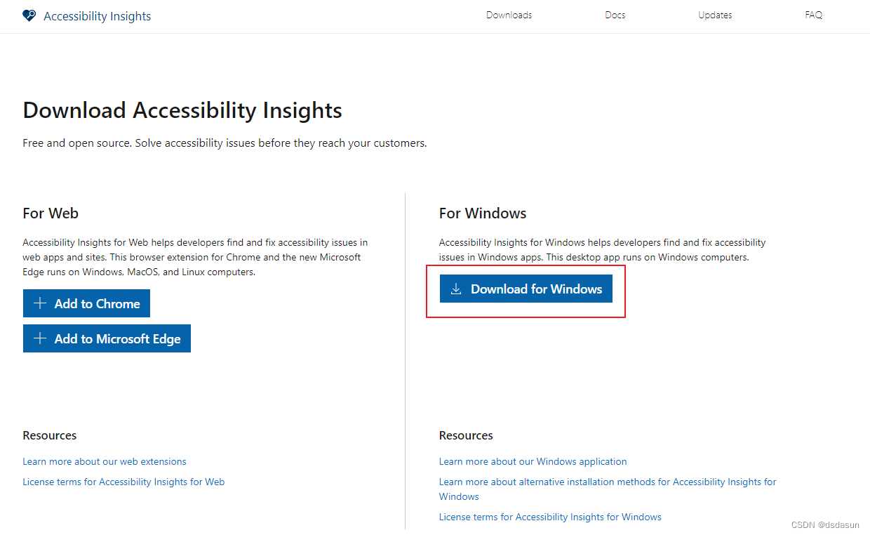 Appium: Windows系统桌面应用自动化测试(二) 【WinAppDriver工具简介-Accessibility Insights For Windows】-CSDN博客