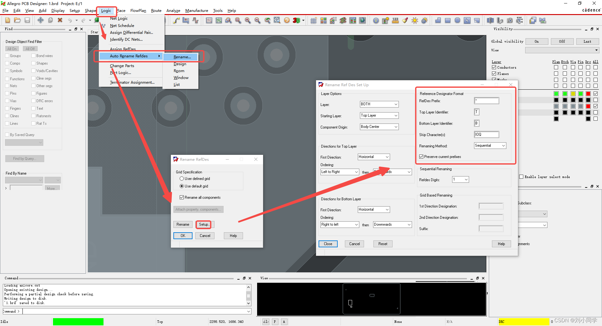 Cadence Allegro PCB设计88问解析(七) 之 Allegro位号反标OrCAD-CSDN博客